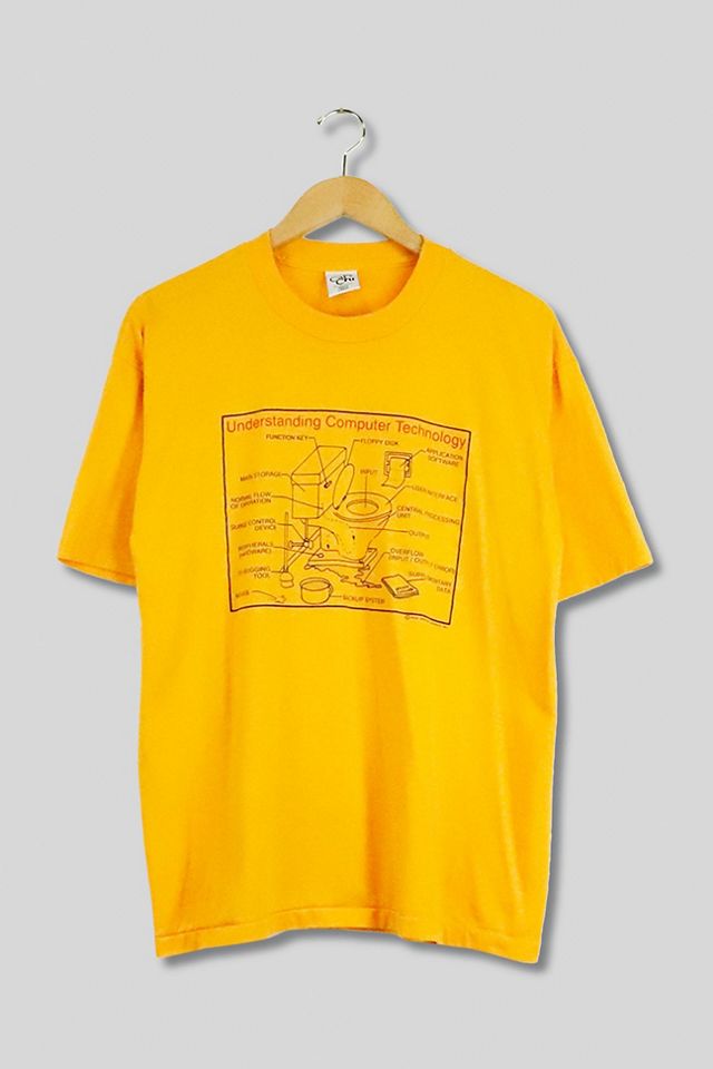 Vintage 1989 Understanding Computer Technology T Shirt | Urban Outfitters