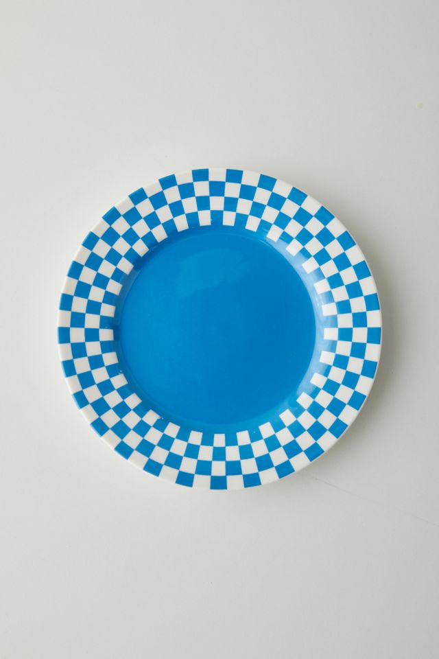 Checker Deli Plate | Urban Outfitters