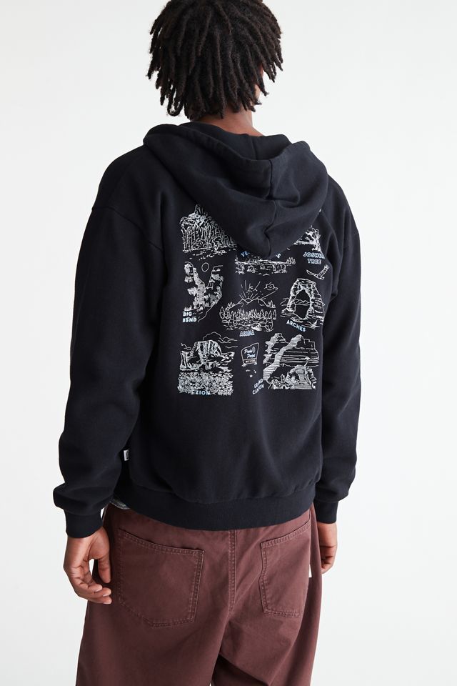 Parks Project UO Exclusive Welcome Full Zip Hoodie Sweatshirt | Urban ...
