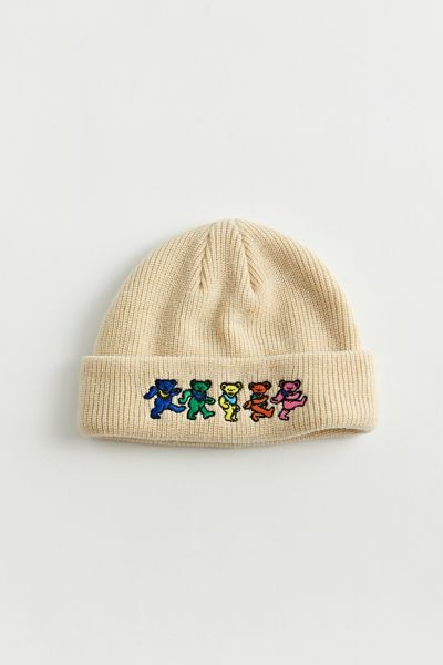 Grateful Dead Short Roll Beanie | Urban Outfitters Grateful Dead Short Roll Beanie | Urban Outfitters