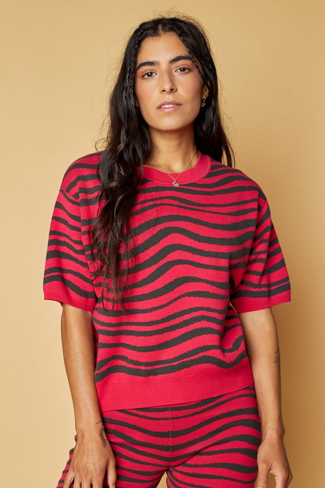 Back Beat Co. Organic Cotton Tidal Knit Tee | Urban Outfitters