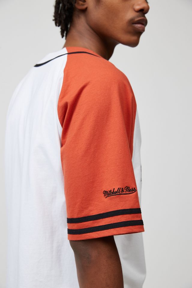 Mitchell & Ness University Of Texas Austin NCAA Baseball Tee | Urban ...