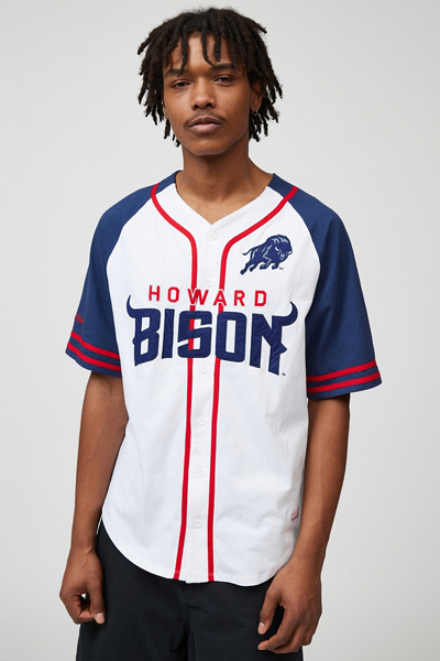 Mitchell & Ness Howard University NCAA Baseball Tee | Urban Outfitters