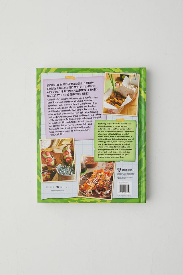 Rick And Morty: The Official Cookbook By August Craig & James Asmus ...