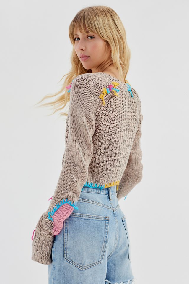 UO Celine Crafty Cardigan | Urban Outfitters
