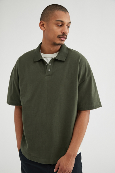 Standard Cloth Shortstop Oversized Polo Tee | Urban Outfitters