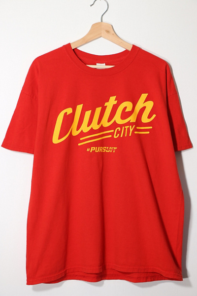 Vintage NBA Houston Rockets Clutch City Pursuit Playoffs T-shirt ...