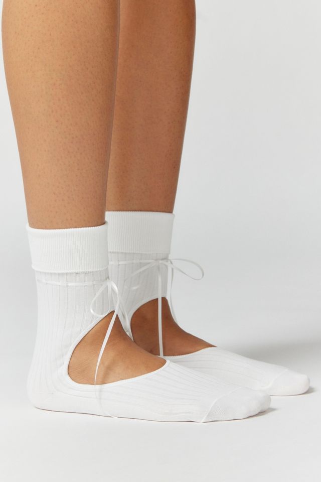 UO Open-Front Sock | Urban Outfitters