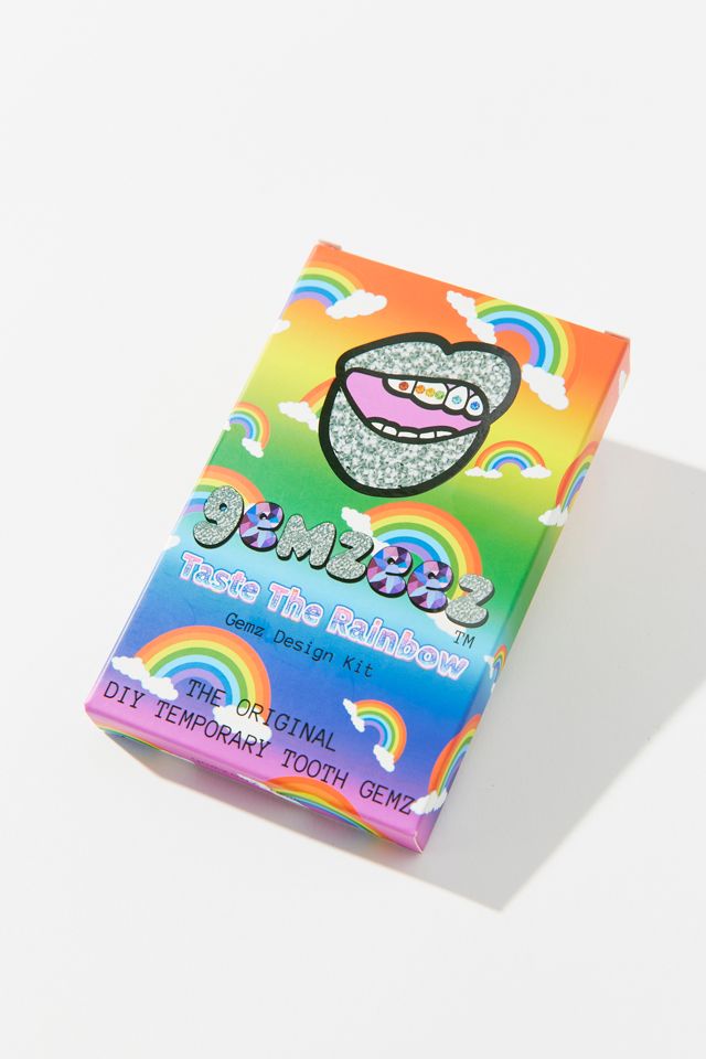 Gemzeez Taste The Rainbow Tooth Gemz Design Kit | Urban Outfitters
