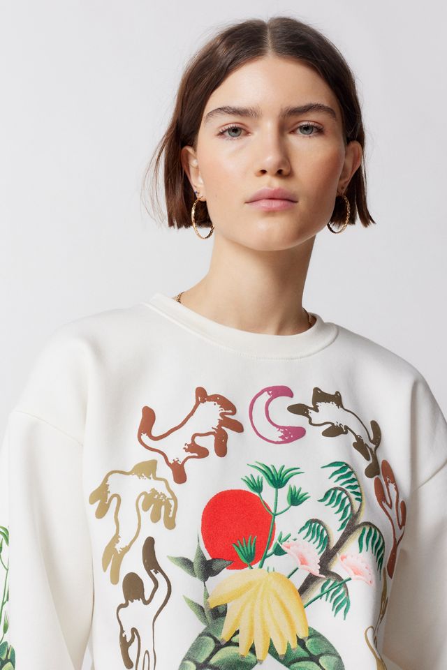 Market UO Exclusive Life Cycle Crew Neck Sweatshirt | Urban Outfitters ...