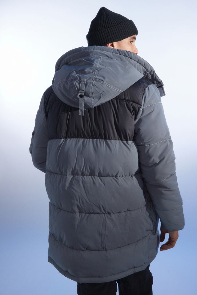 Alpha Industries Man On The Moon Puffer Jacket | Urban Outfitters