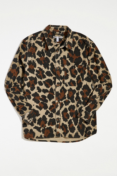 UO Patterned Cord Overshirt | Urban Outfitters Canada