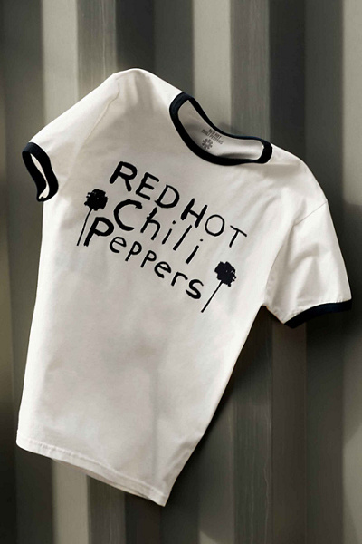Red Hot Chili Peppers Ringer Tee | Urban Outfitters