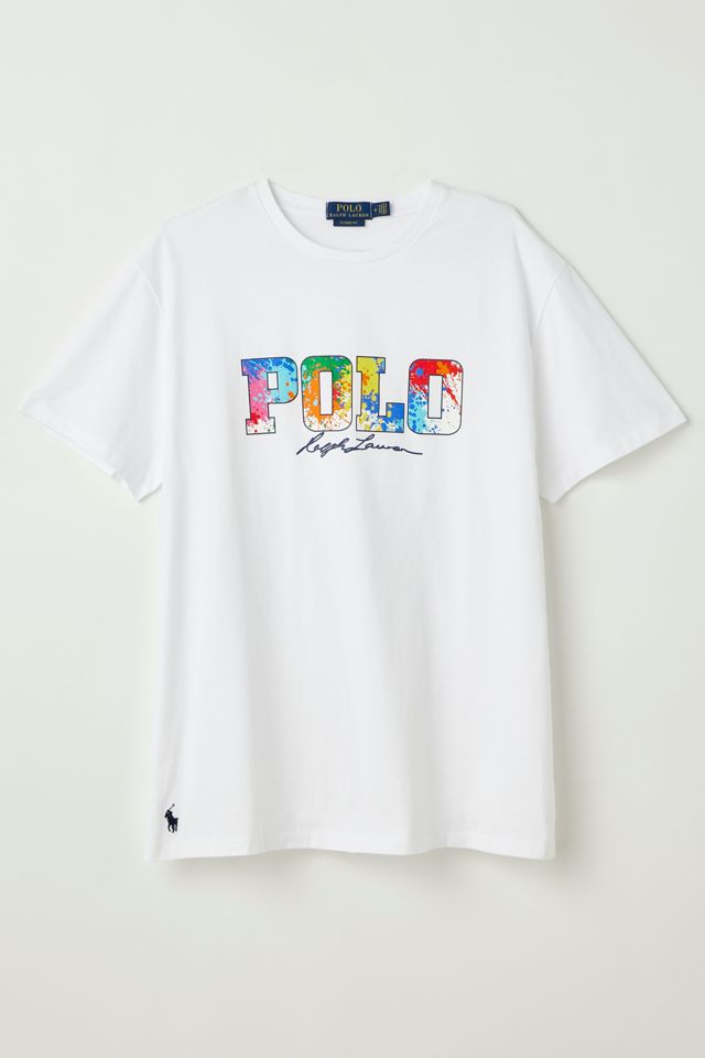 Polo Ralph Lauren Paint Splatter Tee | Urban Outfitters
