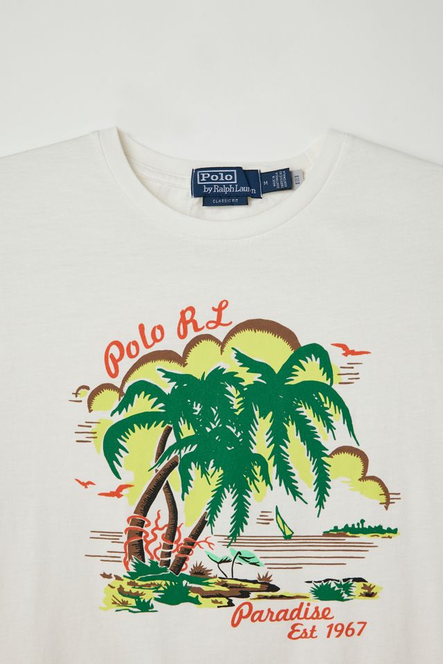 Polo Ralph Lauren Palm Tree Tee | Urban Outfitters