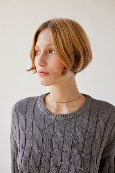 Urban Renewal Remade Super Raw Crop Cable Knit Sweater | Urban ...