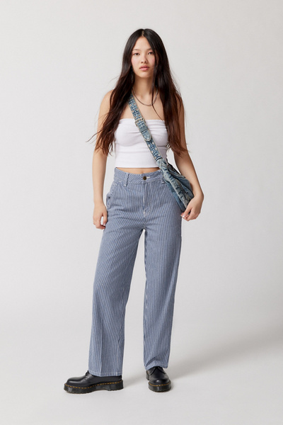 Dickies Hickory Stripe Carpenter Pant | Urban Outfitters