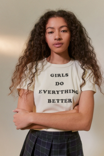 Future State Girls Rule Baby Tee | Urban Outfitters