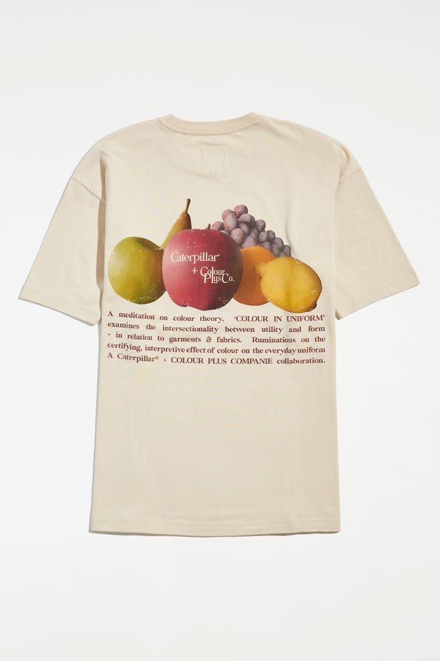 CAT X Colour Plus Co. Fruits Tee | Urban Outfitters