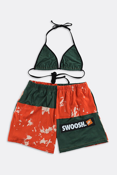 Frankie Collective Rework Nike Patchwork Tee Short Set 187 | Urban ...