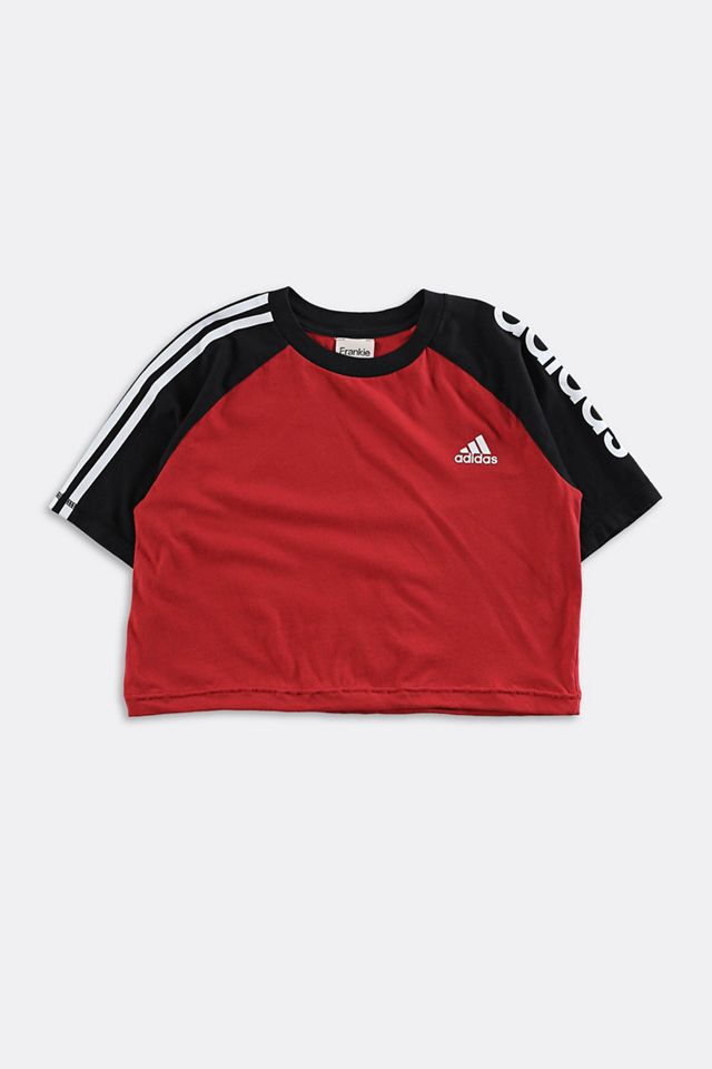 Frankie Collective Rework Adidas Crop Tee 008 | Urban Outfitters Frankie Collective Rework Adidas Crop Tee 008 | Urban Outfitters