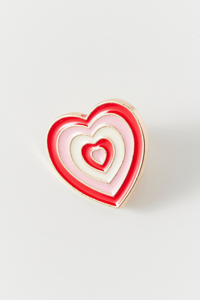 Heart Enameled Pin | Urban Outfitters