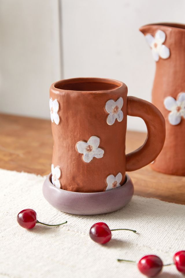 Juniper Big Mug & Coaster Set | Urban Outfitters