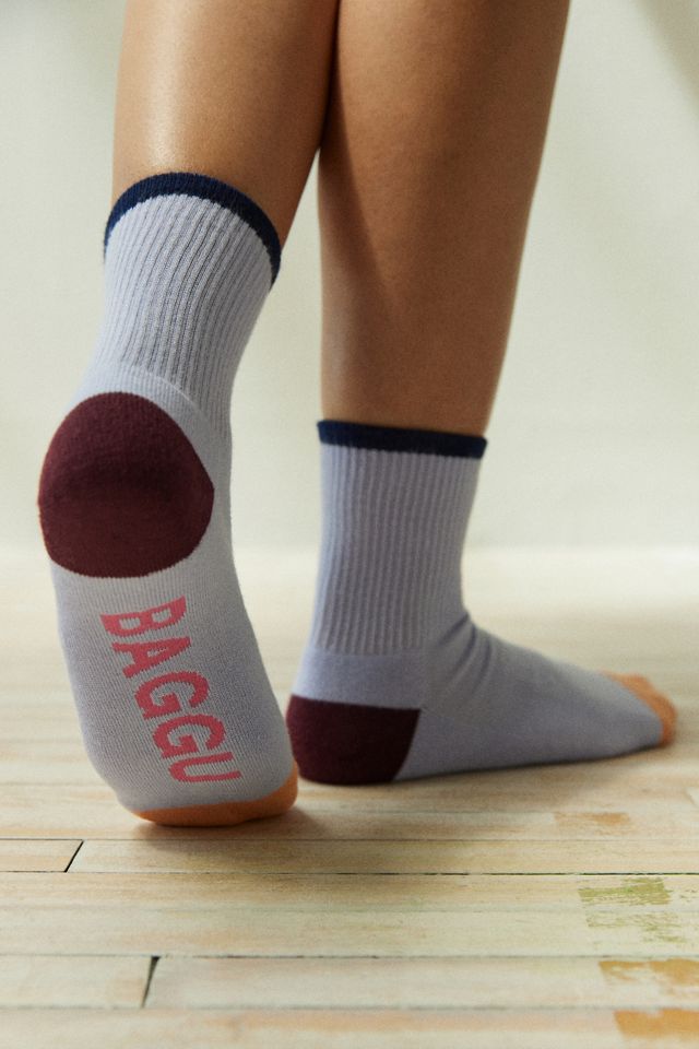 BAGGU Ribbed Mix Sock | Urban Outfitters