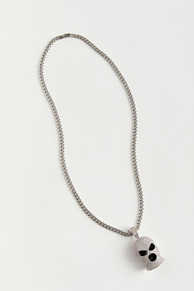 King Ice Ski Mask Necklace | Urban Outfitters