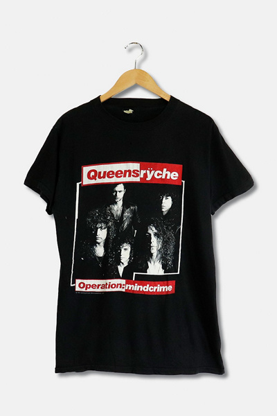 Vintage 1988 Queens Ryche Operation: Mindcrime T Shirt | Urban Outfitters