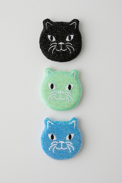 Cat Sponge - Set Of 3 | Urban Outfitters