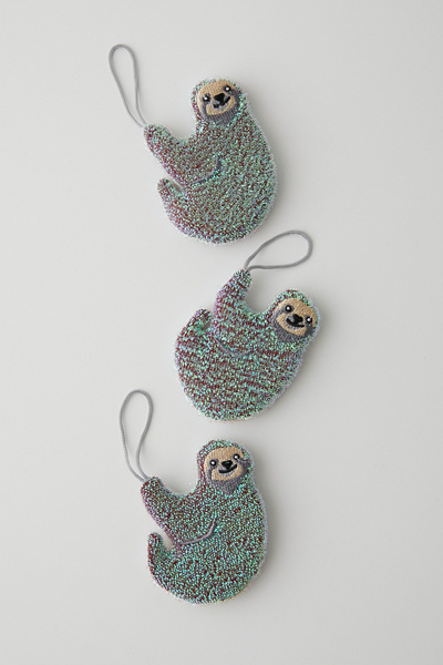 Sloth Sponge - Set Of 3 | Urban Outfitters