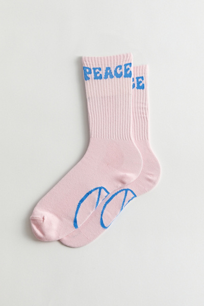 Peace & Love Crew Sock | Urban Outfitters Canada