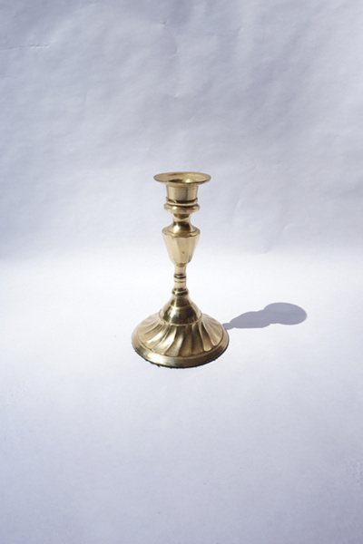 Vintage Twisted Brass Candlestick Holder | Urban Outfitters