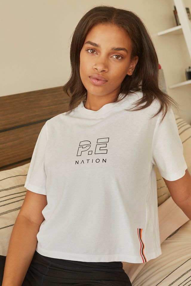 P.E Nation Baseline Endurance Cropped Tee | Urban Outfitters Canada