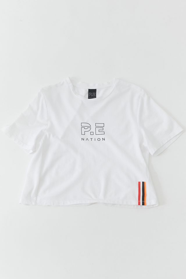 P.E Nation Baseline Endurance Cropped Tee | Urban Outfitters