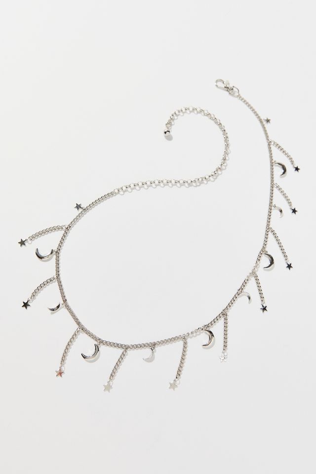Moon & Stars Dangle Chain Belt | Urban Outfitters Canada