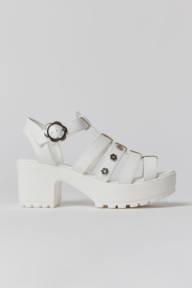 KOI Desert Paradise Flower Platform Heel | Urban Outfitters