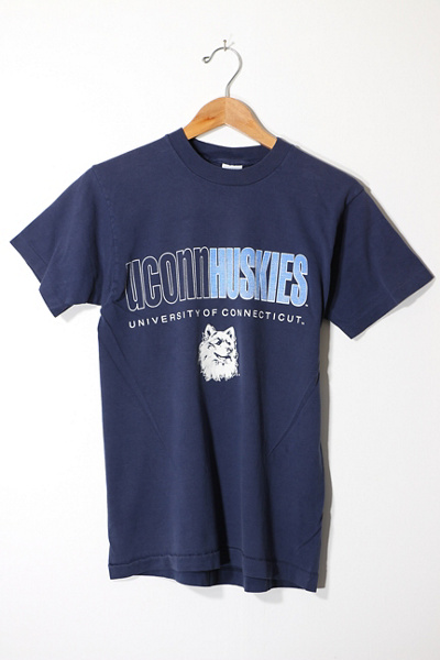 Vintage UCONN University of Connecticut Huskies T-shirt Made in USA ...