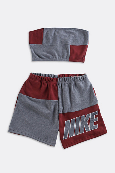 Frankie Collective Rework Nike Patchwork Sweatshorts Set 120 | Urban ...