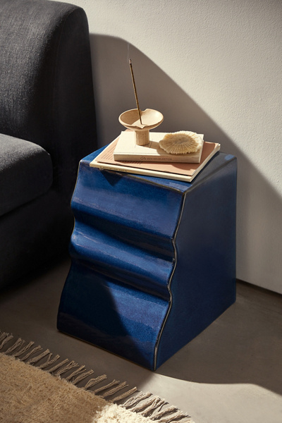 Wavy Side Table | Urban Outfitters