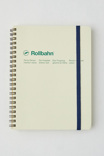 Rollbahn Large Spiral Notebook | Urban Outfitters