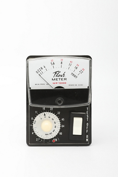 Acme Camera Co. Vintage Wein Prod. WP 1000 Flash Meter | Urban Outfitters