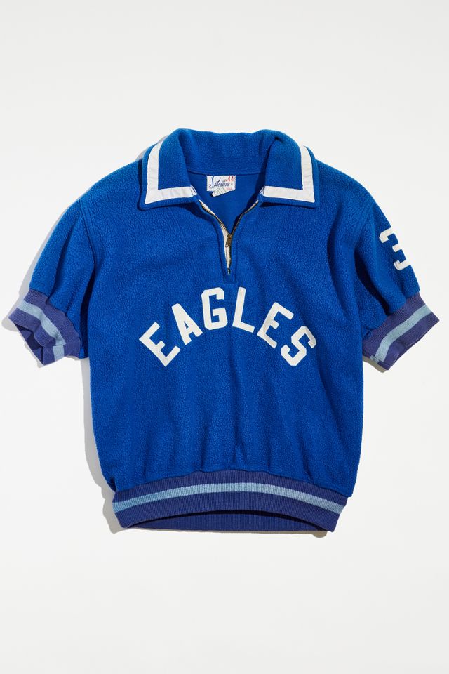 Vintage Eagles Zip Polo Shirt | Urban Outfitters