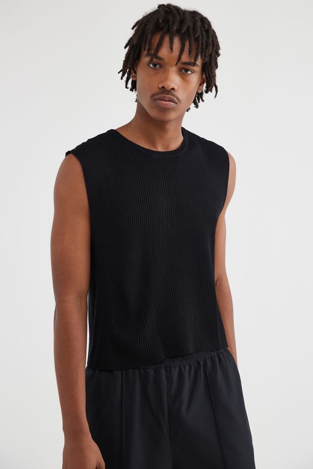 Standard Cloth Ribbed Sleeveless Tank Top | Urban Outfitters