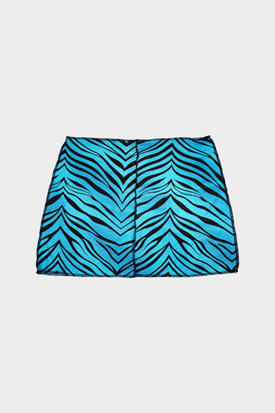 Mindblown Zebra Mini Skirt | Urban Outfitters