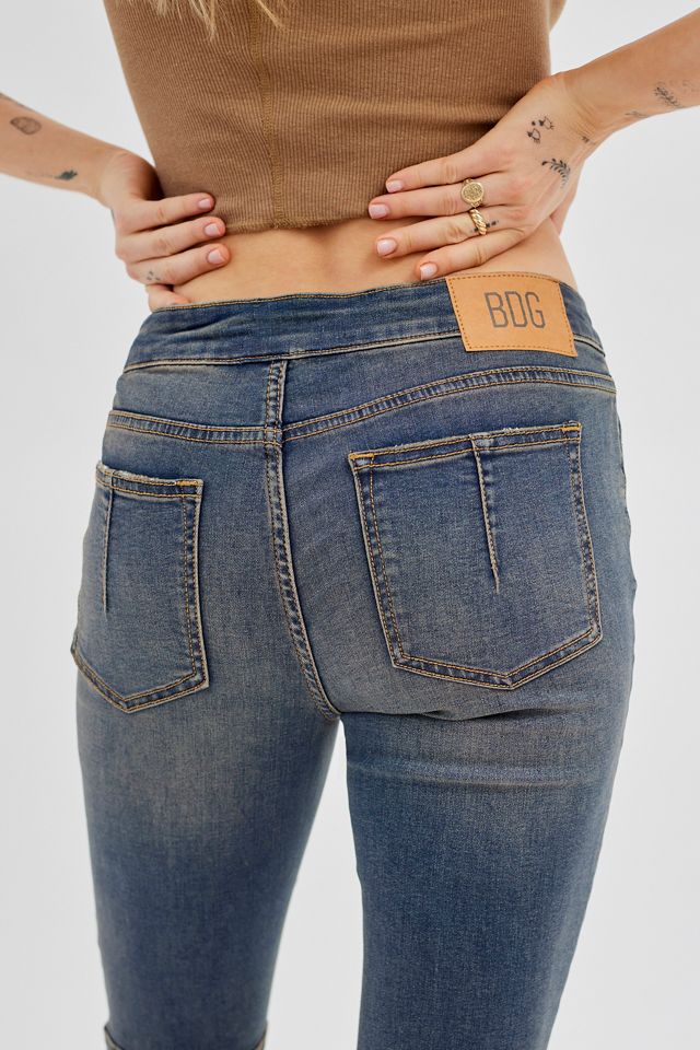 BDG Lace-Up Flare Jean | Urban Outfitters