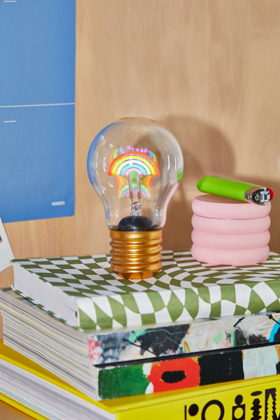 Rainbow Shaped Cordless Magic Bulb Light | Urban Outfitters