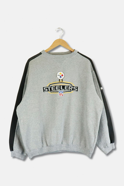 Vintage NFL Pittsburgh Steelers Puma Waffle Textured Crewneck ...