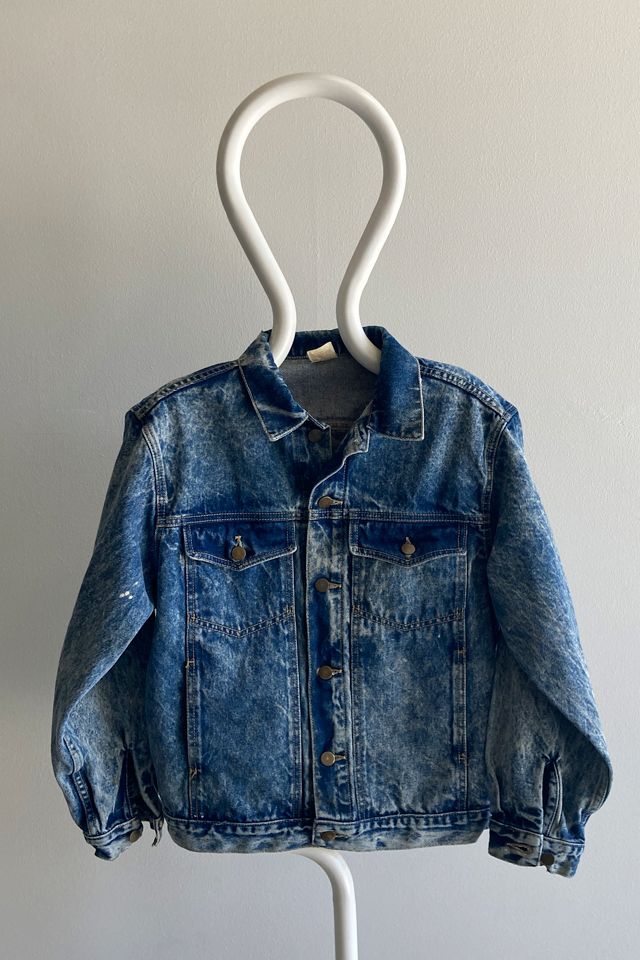 Vintage 1980s Acid Wash Denim Jacket | Urban Outfitters